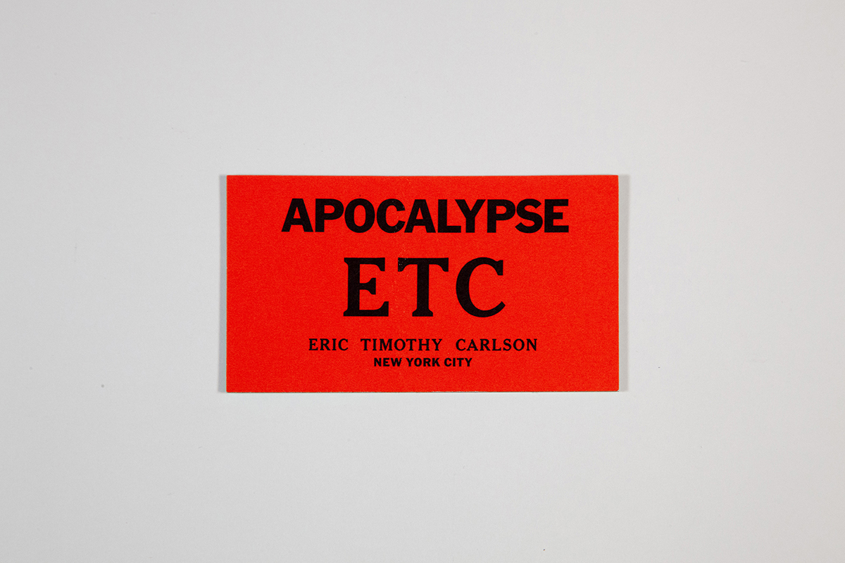 Eric Timothy Carlson